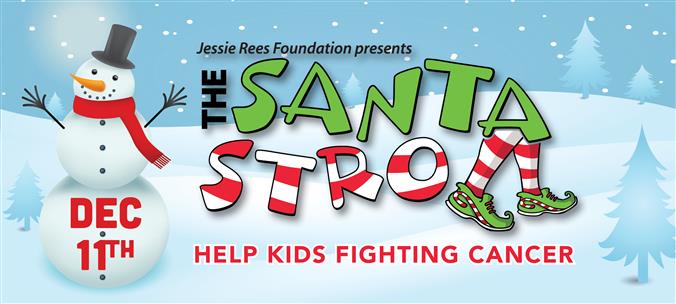 Santa Stroll is SUNDAY! - NEGU - Jessie Rees Foundation
