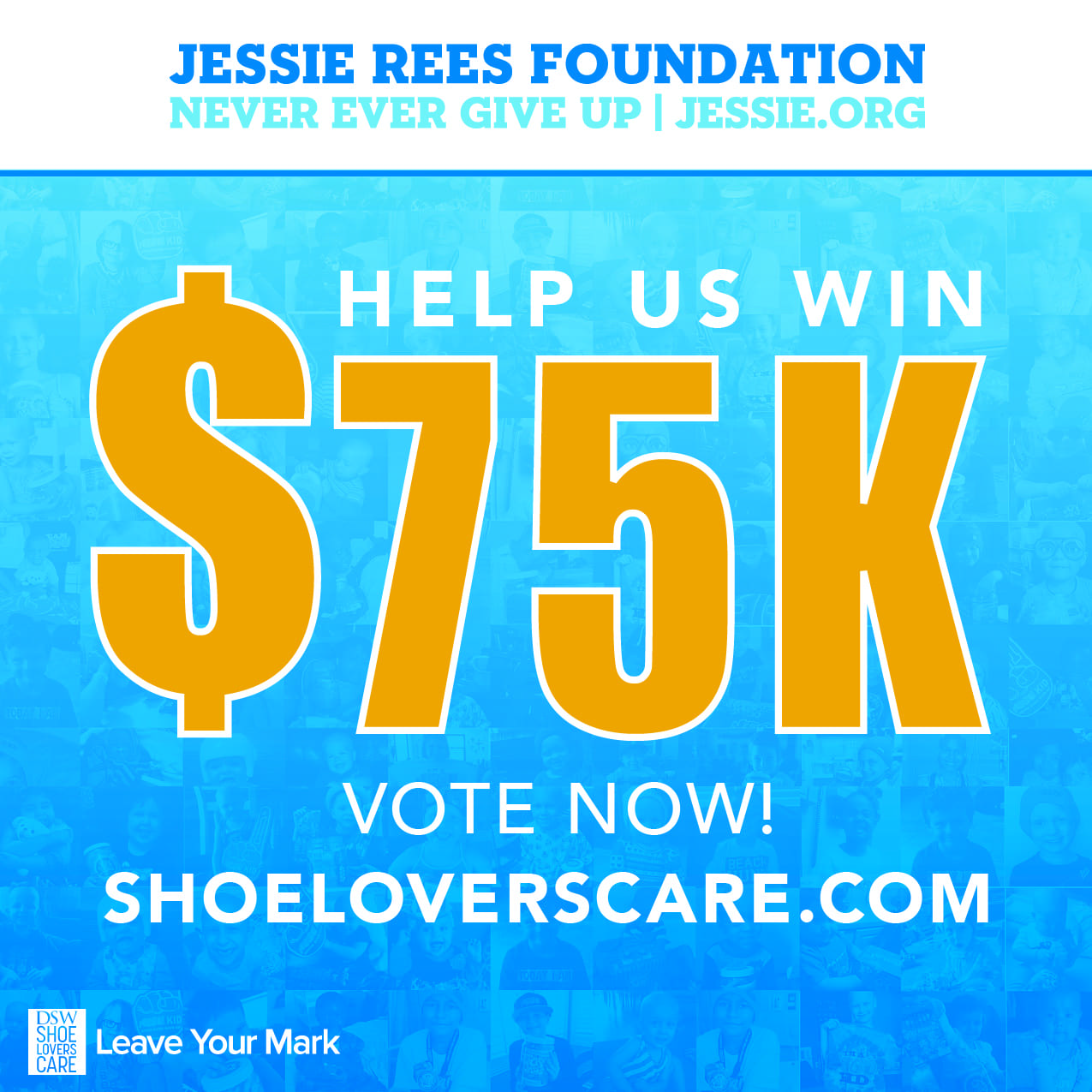 Help the Jessie Rees Foundation win $75,000 to Spread JOY! - NEGU ...