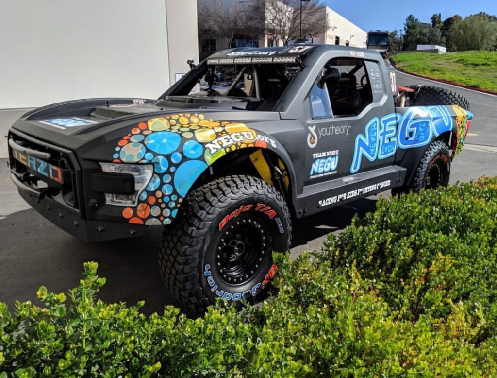 Jessie Rees Foundation Represented on Youtheory Truck at Mint 400 ...